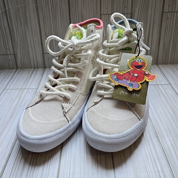Vans | Shoes | Vans X Sesame Street The Lizzie Elmo Embroidered ...